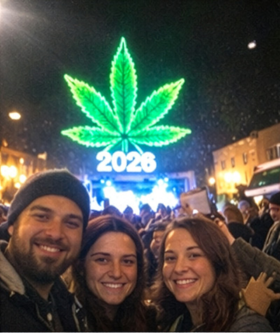 Monroe, MI NYE Marijuana Leaf Drop Coming Back - Beaverdive